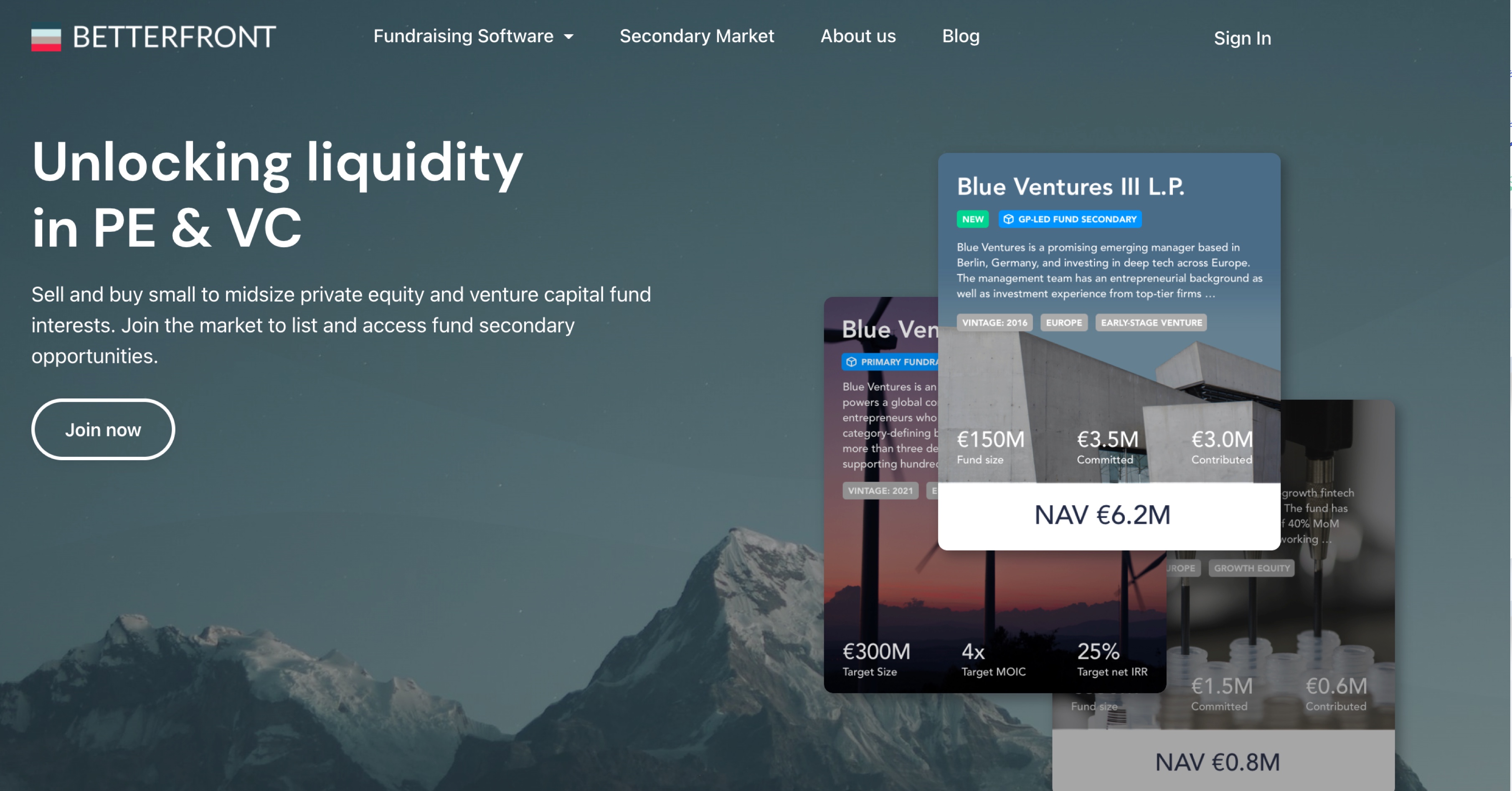 Betterfront - Fund Marketplace